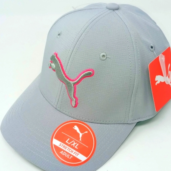 Puma | Accessories | Puma Stretch Fit Embossed Puma Cap | Poshmark